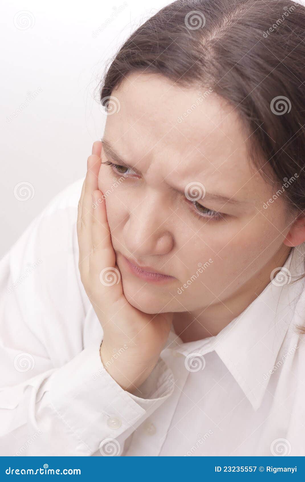 Young Woman with a Toothache Stock Image - Image of toothache, female ...