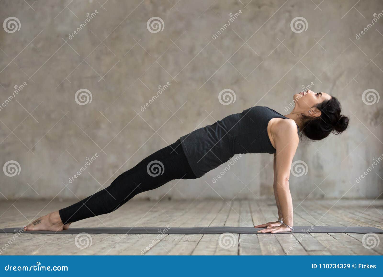 Young Woman in Upward Plank Pose Stock Image - Image of active ... Young Woman in Upward Plank Pose Stock Image - Image of active ...