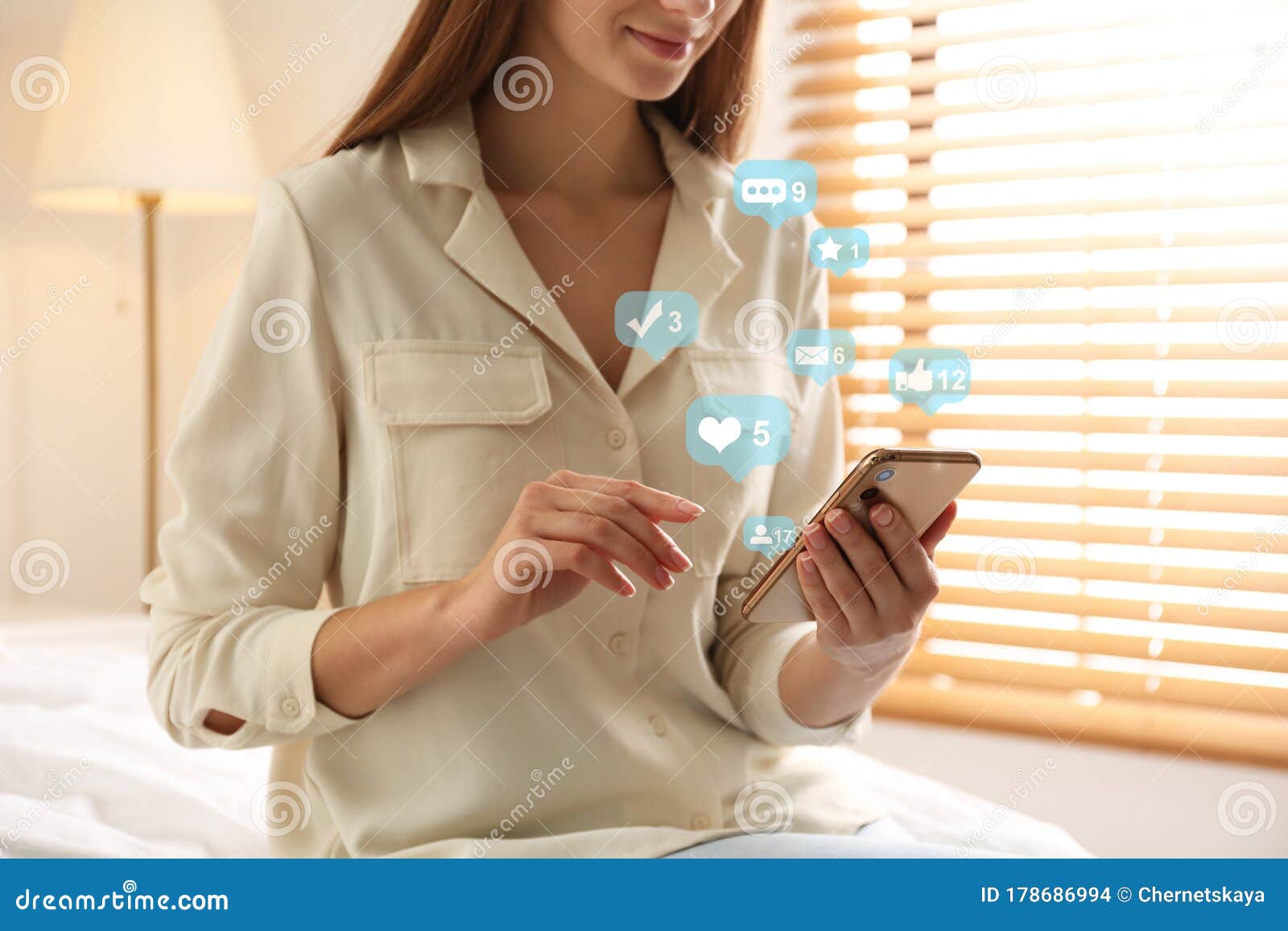 Young Woman Using Modern Smartphone at Home Stock Photo - Image of ... Young Woman Using Modern Smartphone at Home Stock Photo - Image of ...