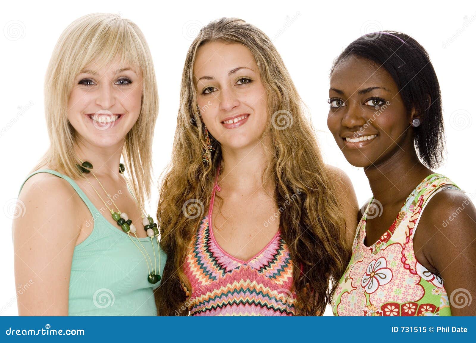 Young Women stock image. Image of pretty, standing, black - 731515