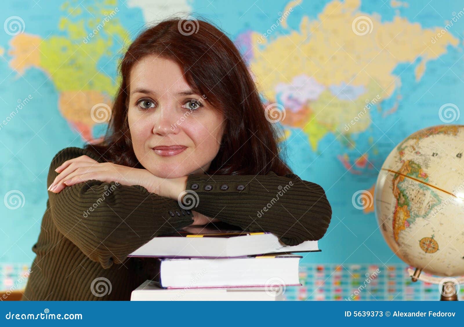 Young women with books stock image. Image of happiness - 5639373