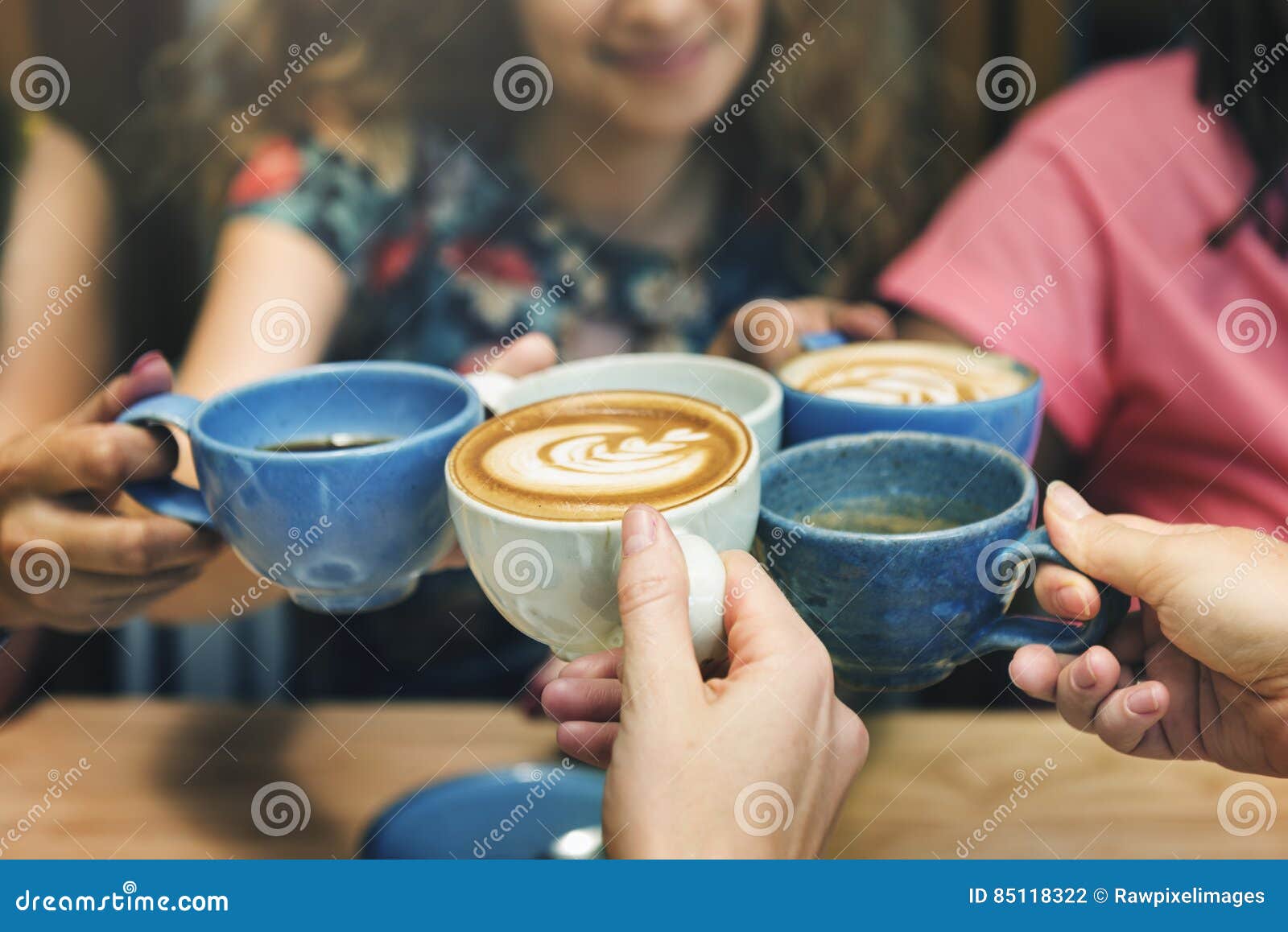 Young Women Drinking Coffee Concept Stock Photo - Image of break ...