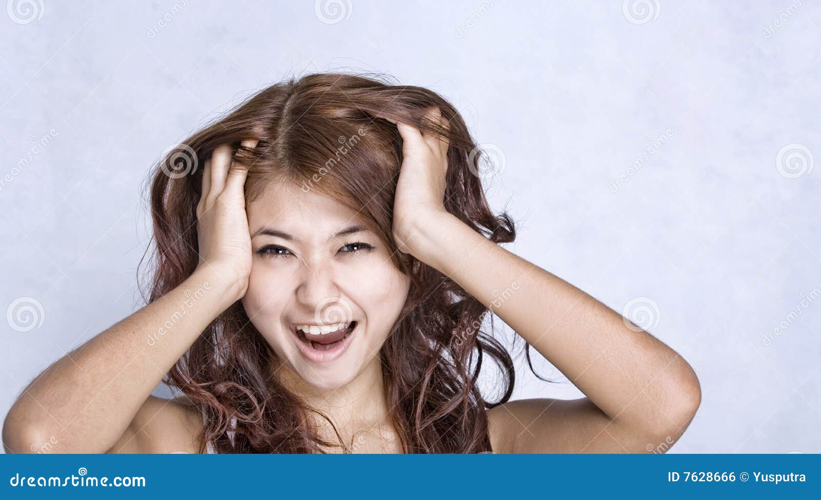 Young women - expression stock photo. Image of beauty - 7628666