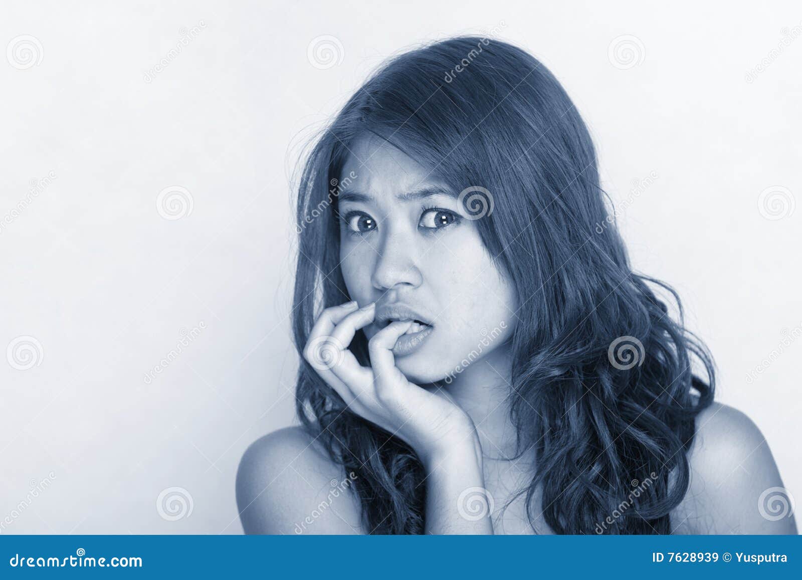 Young women - expression stock image. Image of beautiful - 7628939