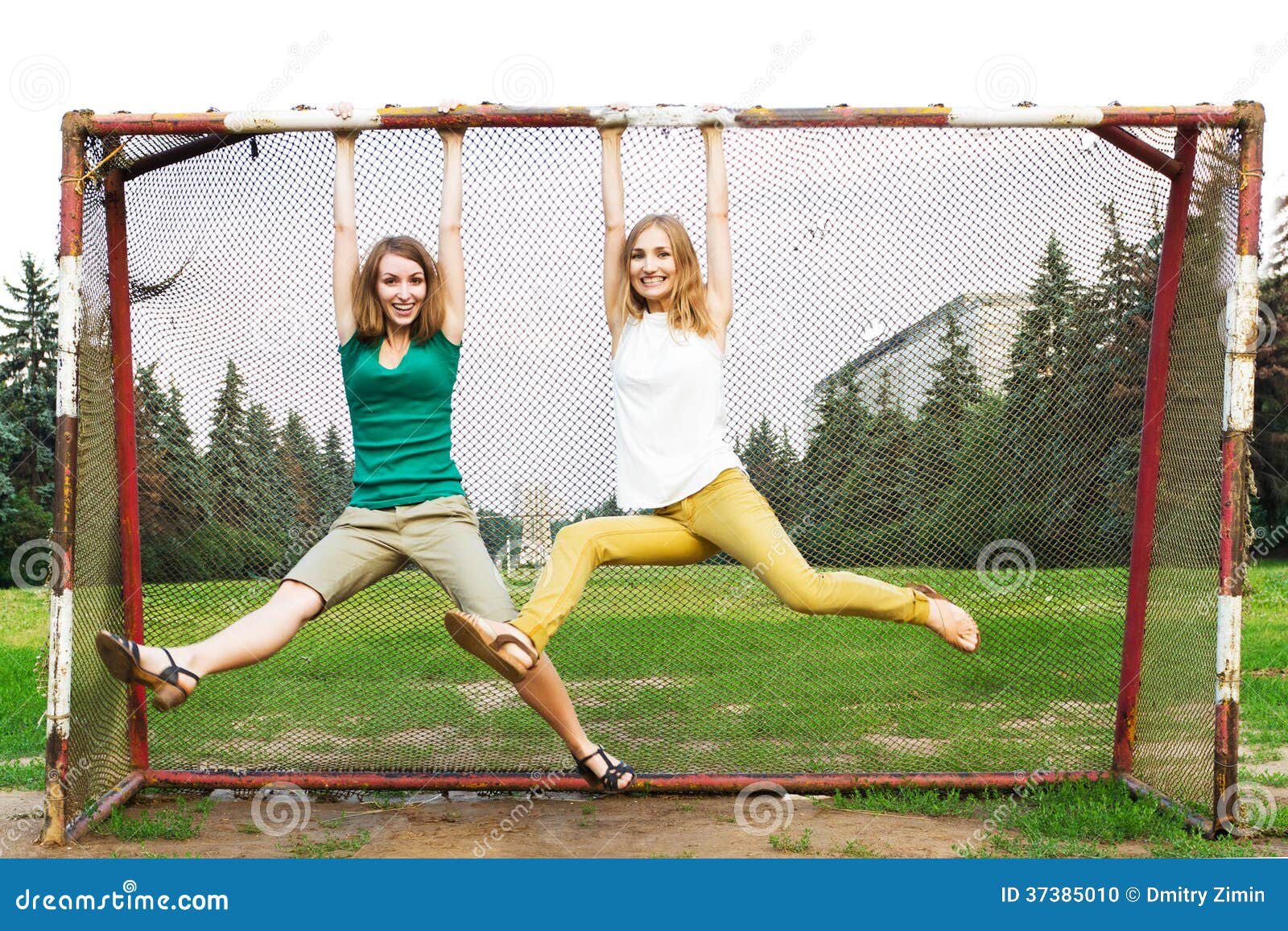 Young women having fun stock photo. Image of emotional - 37385010