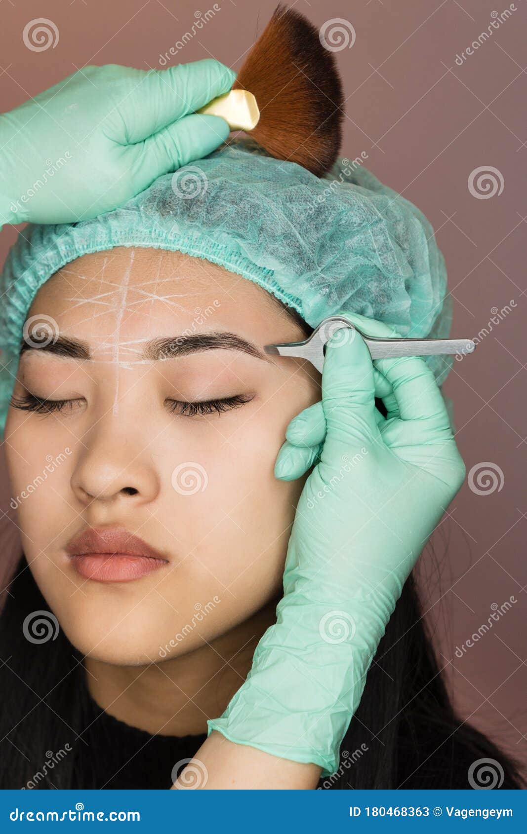 Eyebrow Correction And Architecture Stock Image Image Of Face Facial