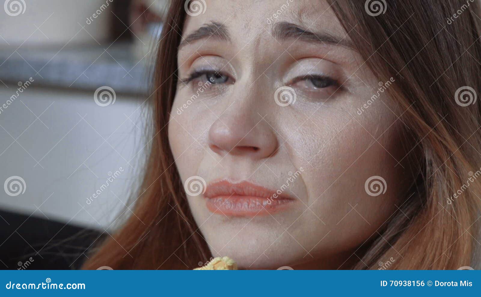 Young Women with a Nervous Breakdown, Crying. Stock Footage - Video of ...