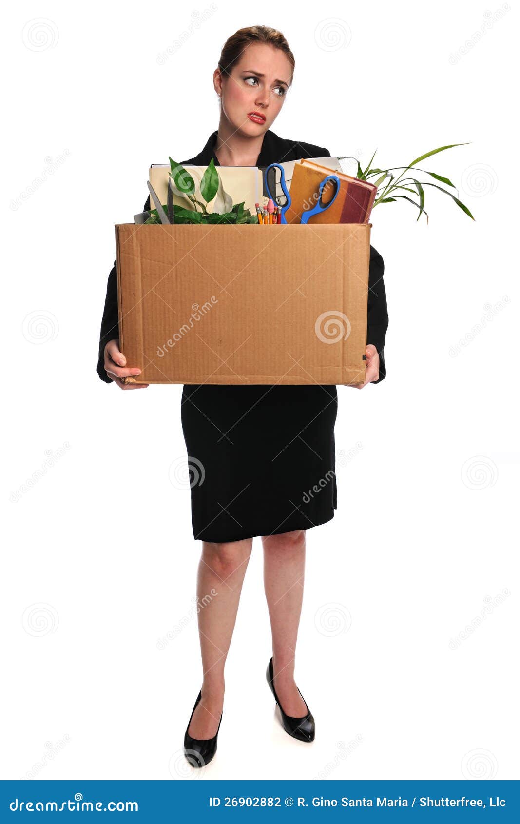Young Worker Upset Over Loosing Job Stock Photo - Image of office ...