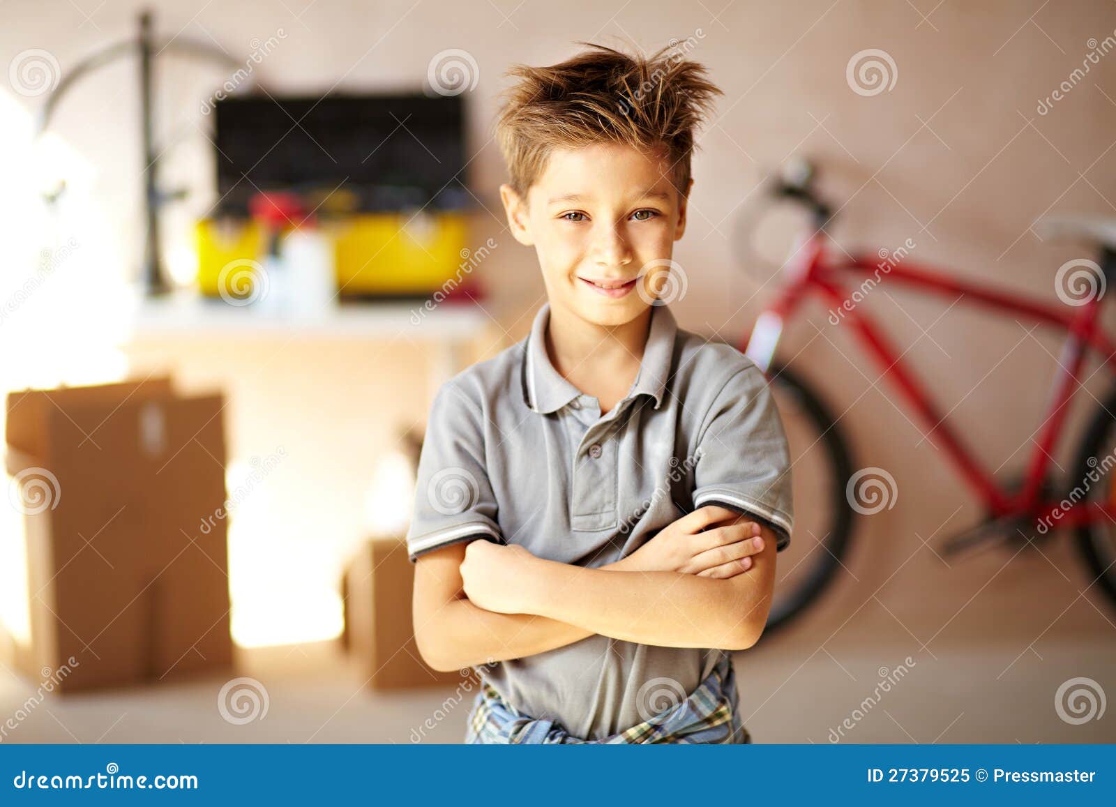 Youngster stock image. Image of looking, crossed, hobby - 27379525