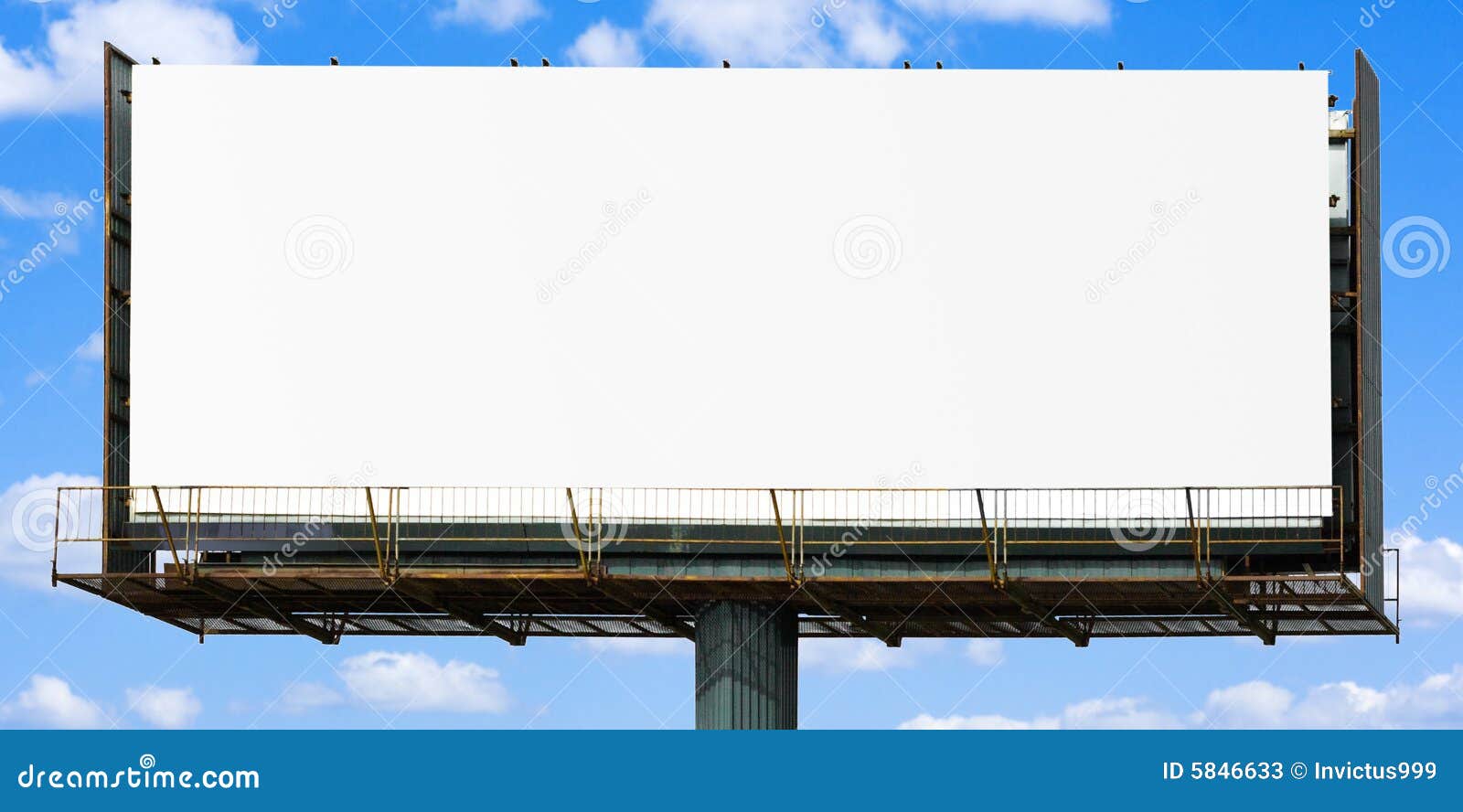 Your ad here stock image. Image of board, canvas, advertising - 5846633