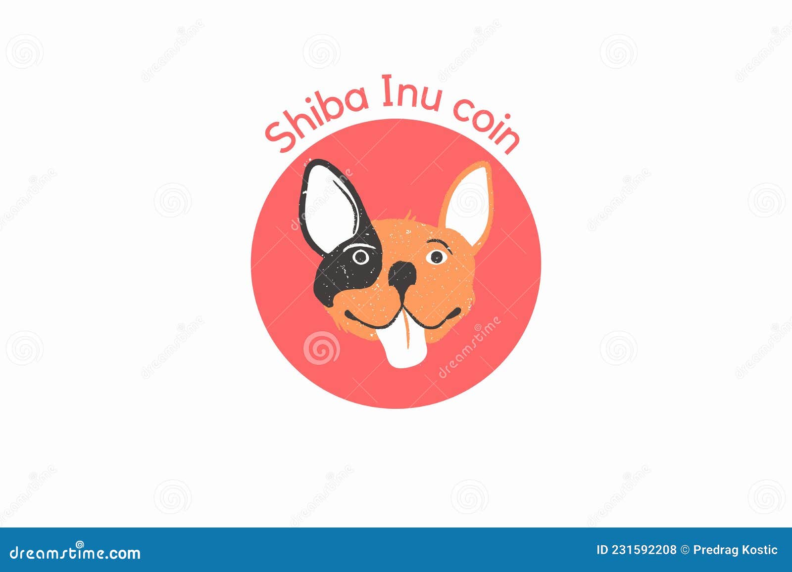 Shiba Inu Coin. SHIB Cryptocurrency Token. Digital Money. Shiba Inu ...