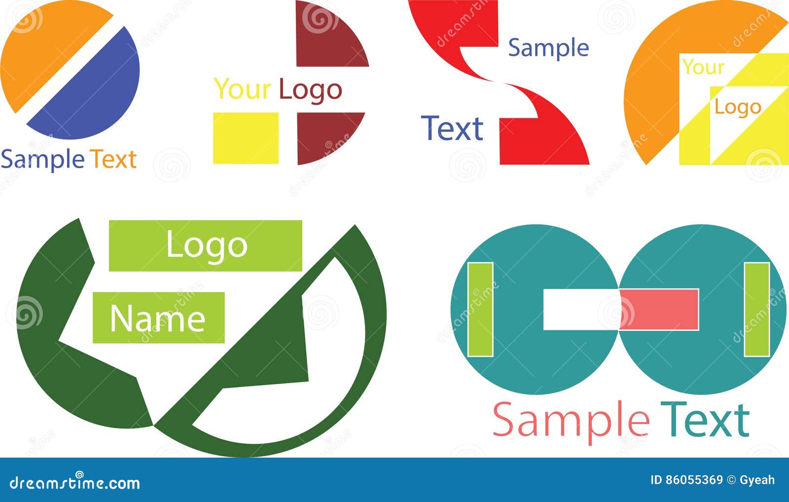 Sample Text Template With Girl On The Lawn Cartoon Vector ...