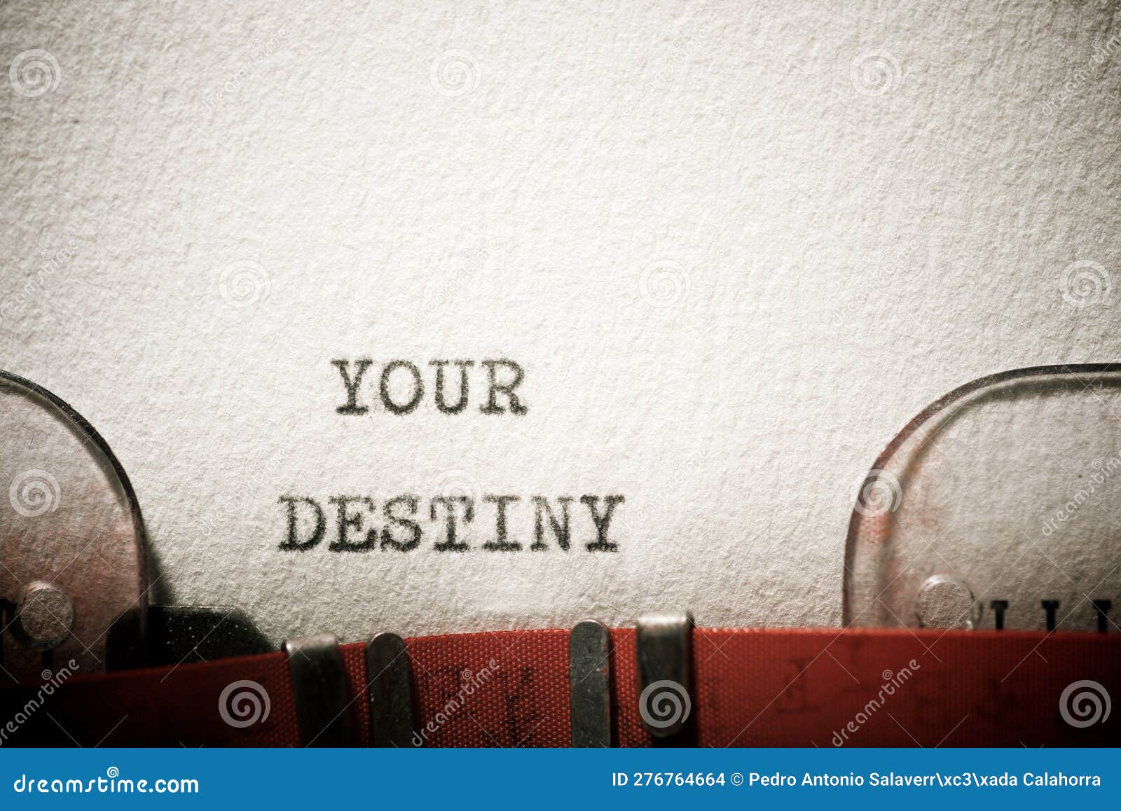 Your destiny text stock photo. Image of sentence, destiny - 276764664
