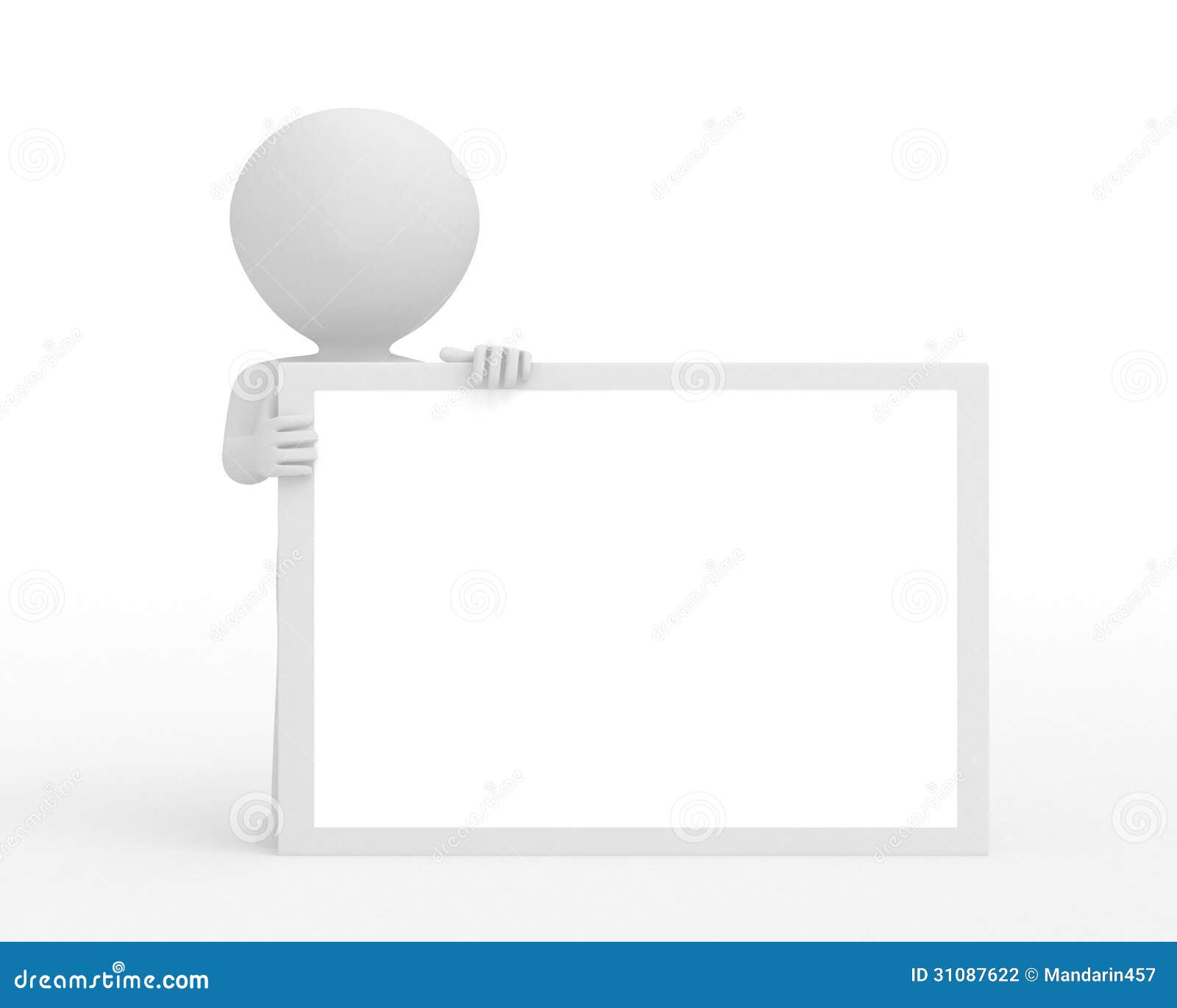 Your empty board stock illustration. Illustration of card - 31087622