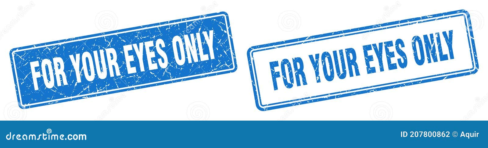 For Your Eyes only Stamp Set. for Your Eyes only Square Grunge Sign ...