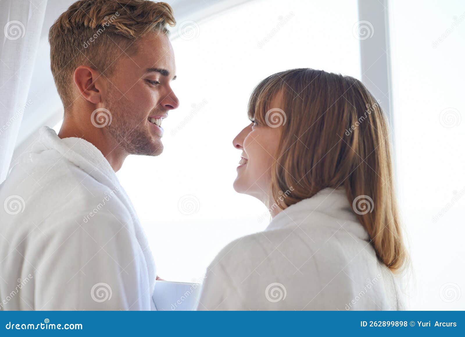 Your Face Is The First Thing I Want To See A Young Couple Wearing