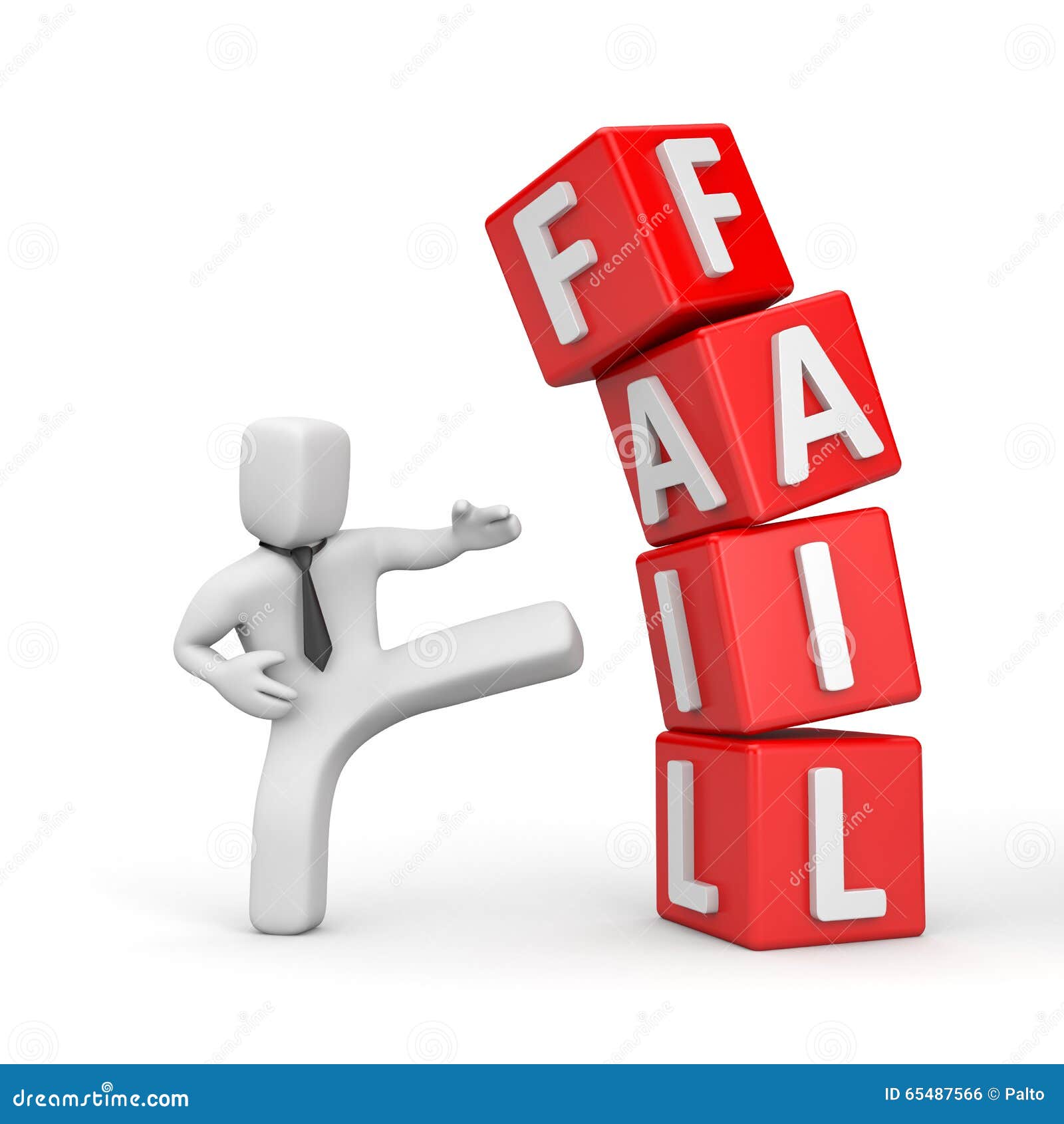 Your fail stock illustration. Illustration of mistake - 65487566