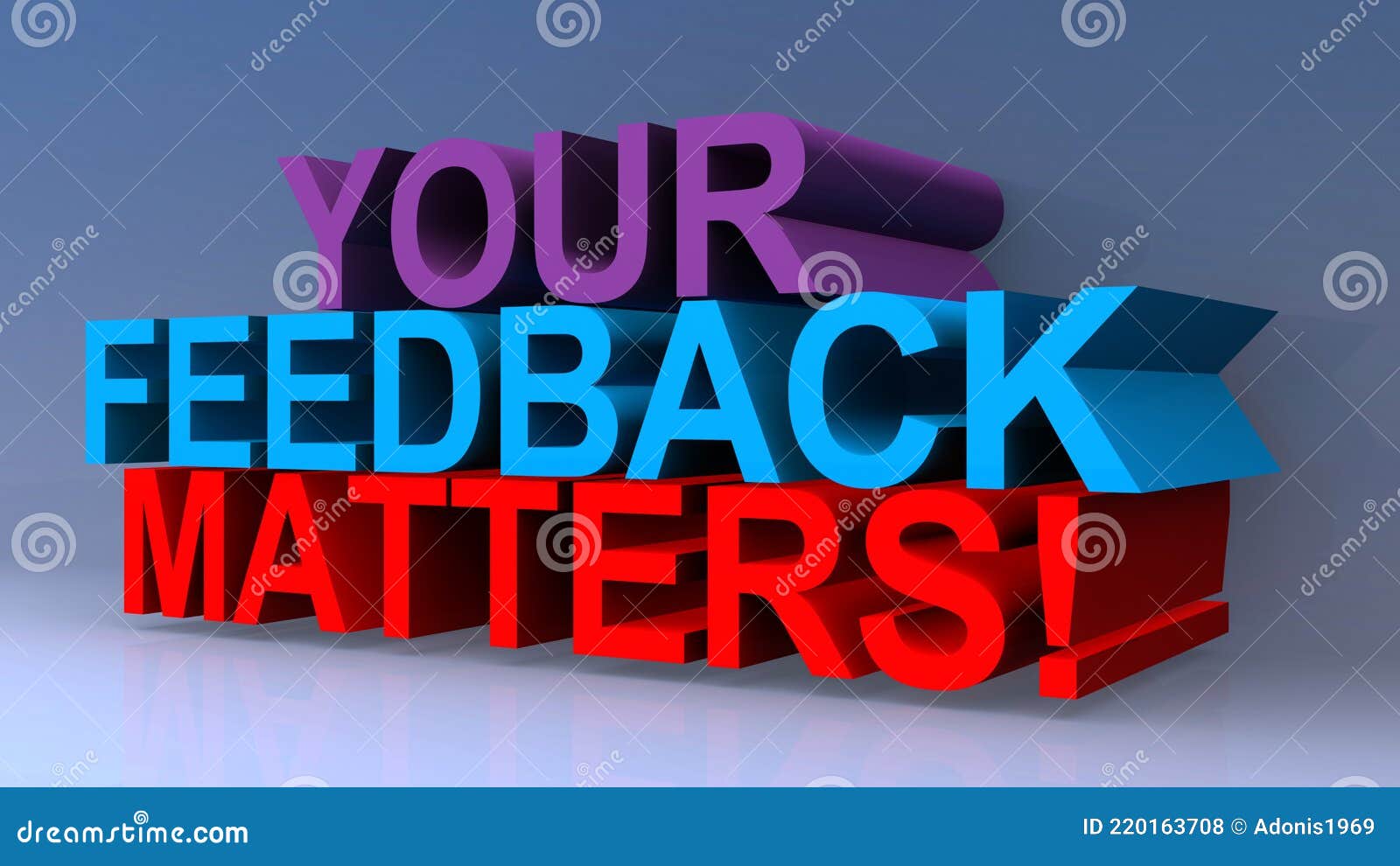 Your Feedback Matters On Blackboard Stock Photo | CartoonDealer.com ...