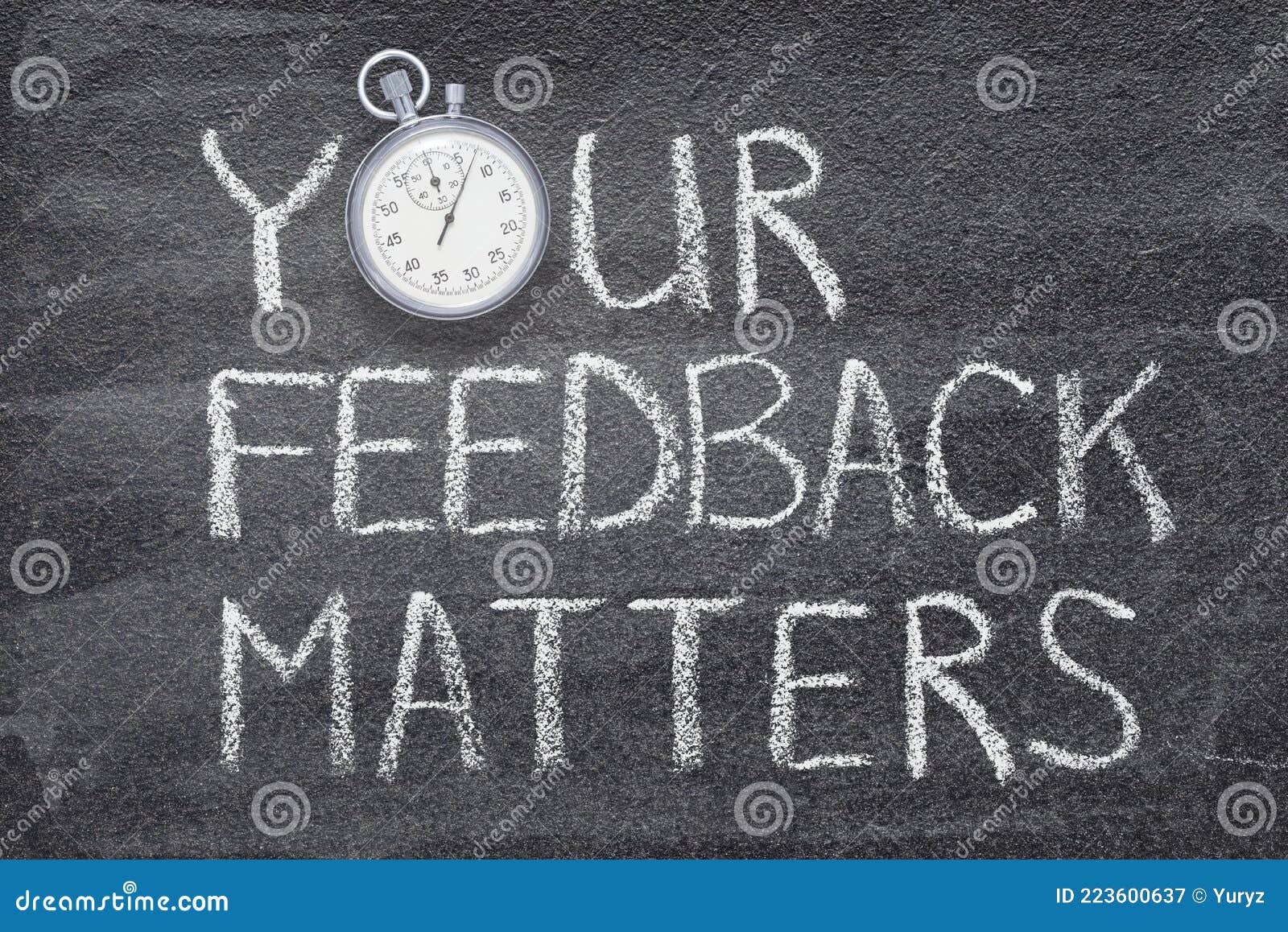 Your Feedback Matters Watch Stock Image - Image of society, matter ...