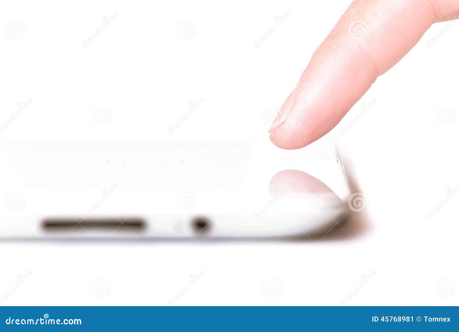 At your fingertip stock image. Image of smartphone, wireless - 45768981