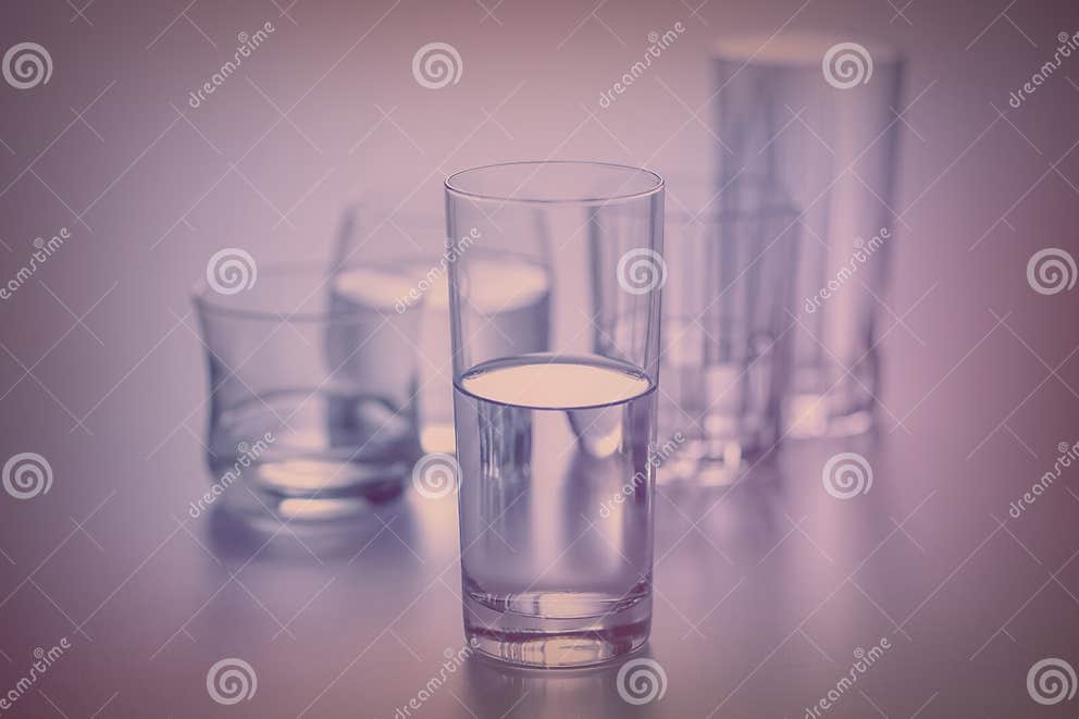 Is Your Glass Half Empty or Half Full Stock Photo - Image of distraut ...