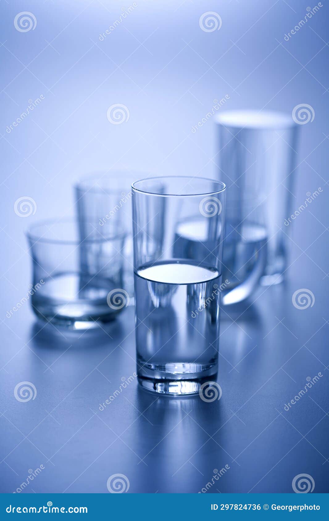 Is You Glassz Half Full or Half Empty? Stock Photo - Image of glass ...