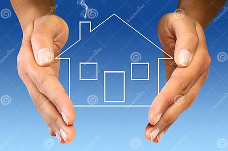 Your house protection stock image. Image of idea, mortgage - 18901277