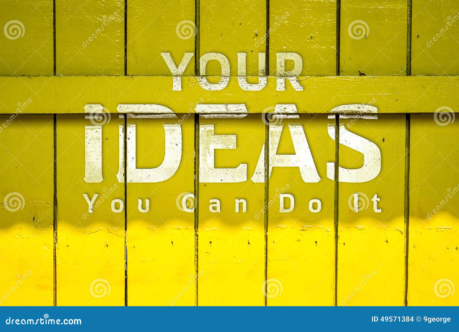Your Idea Text on Yellow Old Wood Background Stock Photo - Image of ...