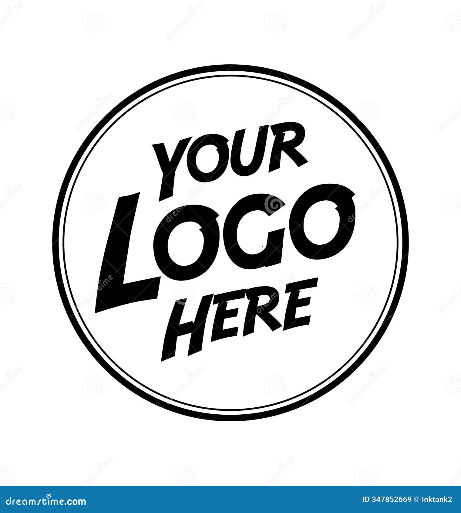 Your Logo Here Placeholder Symbol Stock Vector - Illustration of custom, logo: 347852669