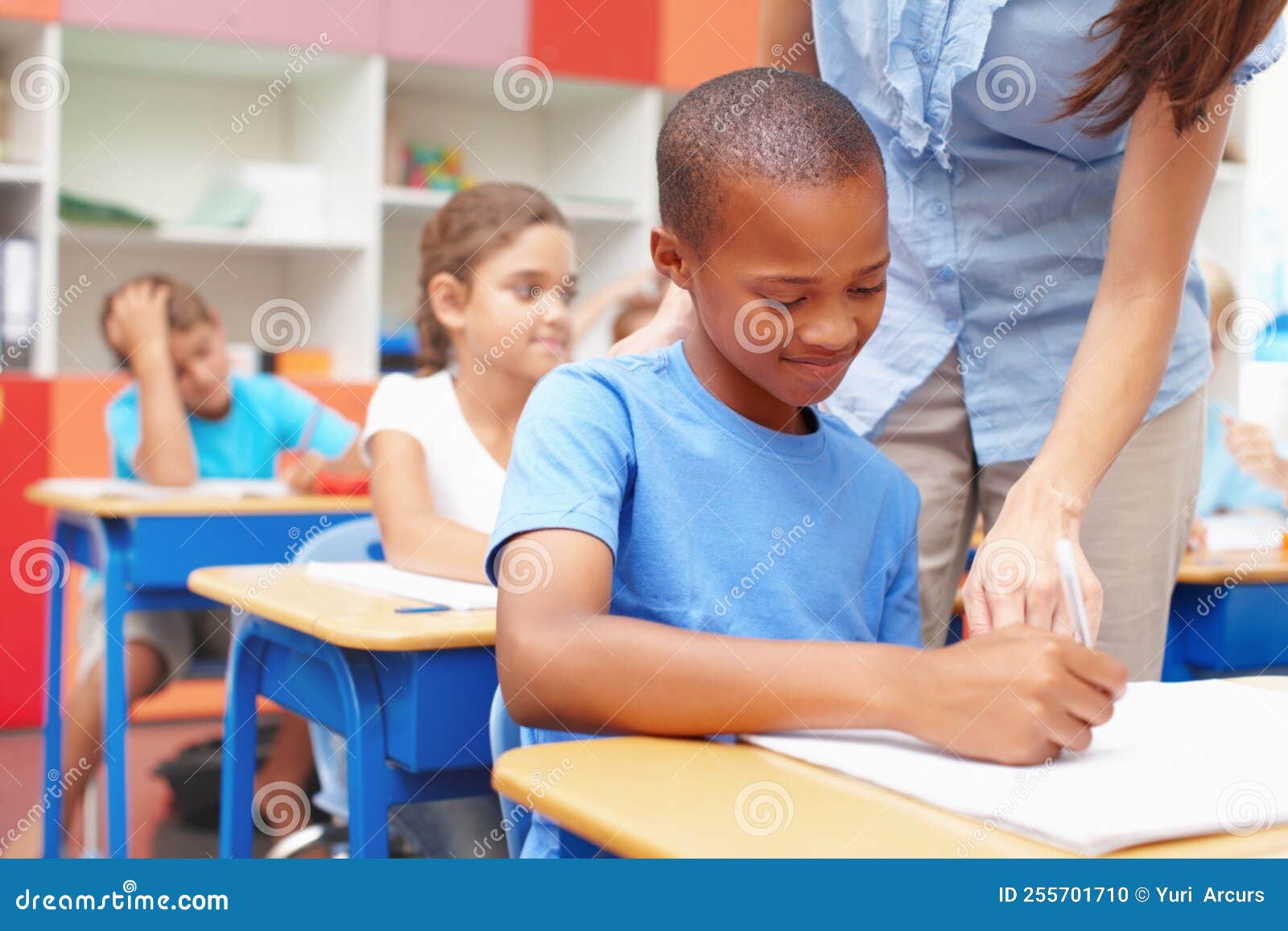 Your Method is Correct but Check Your Answer. a Female Teacher Helping ...