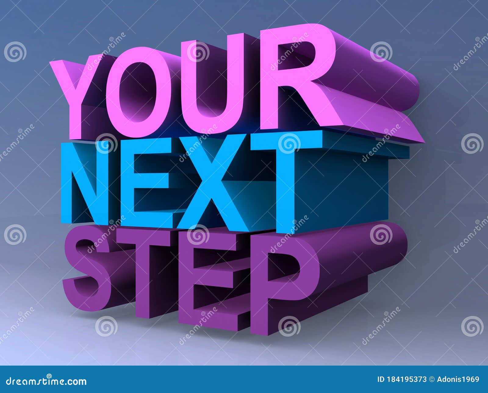 Your next step stock illustration. Illustration of crossword - 184195373