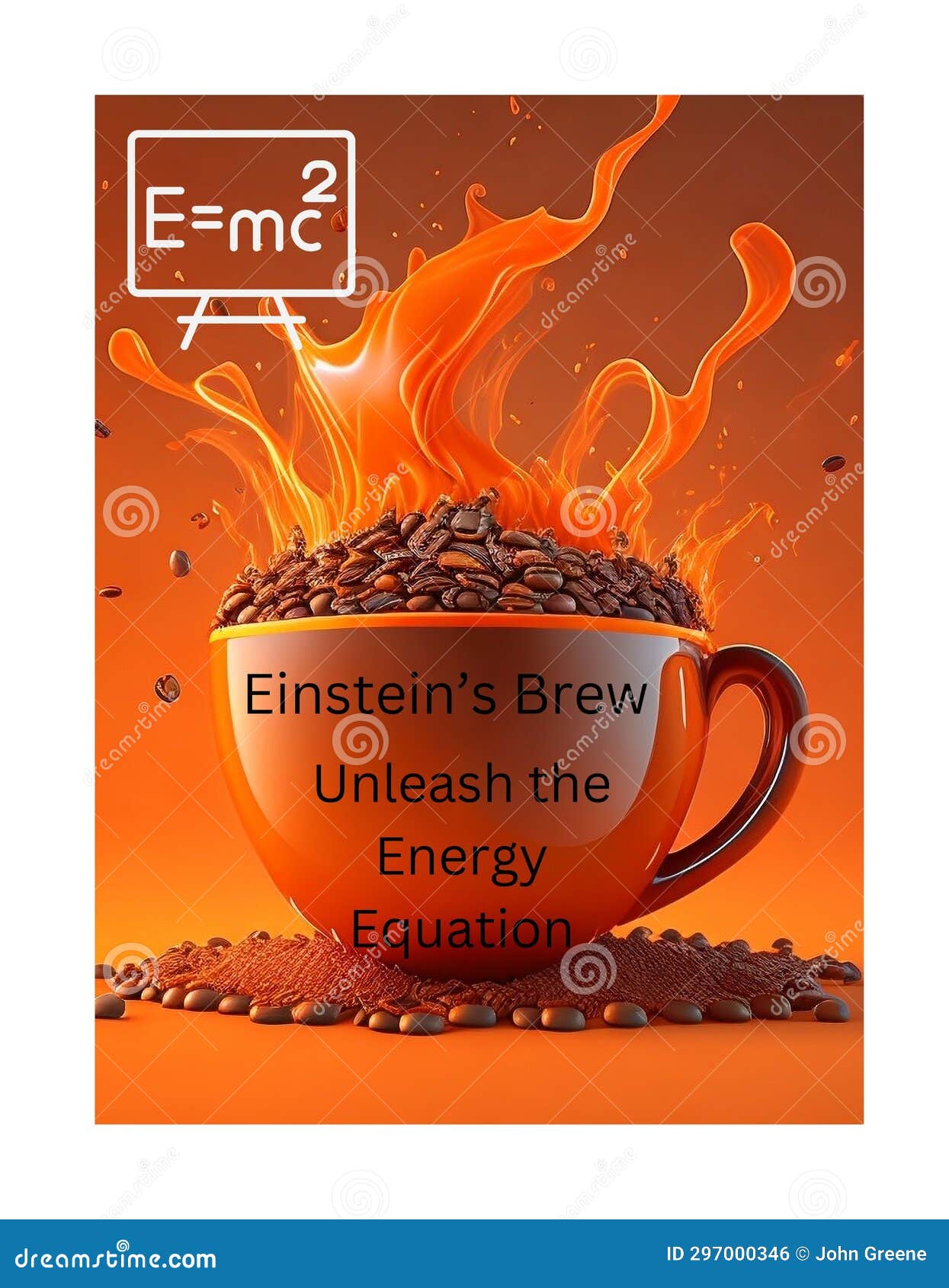 A Cup of Explosive Coffee with Beans and Reference To Einstein S ...