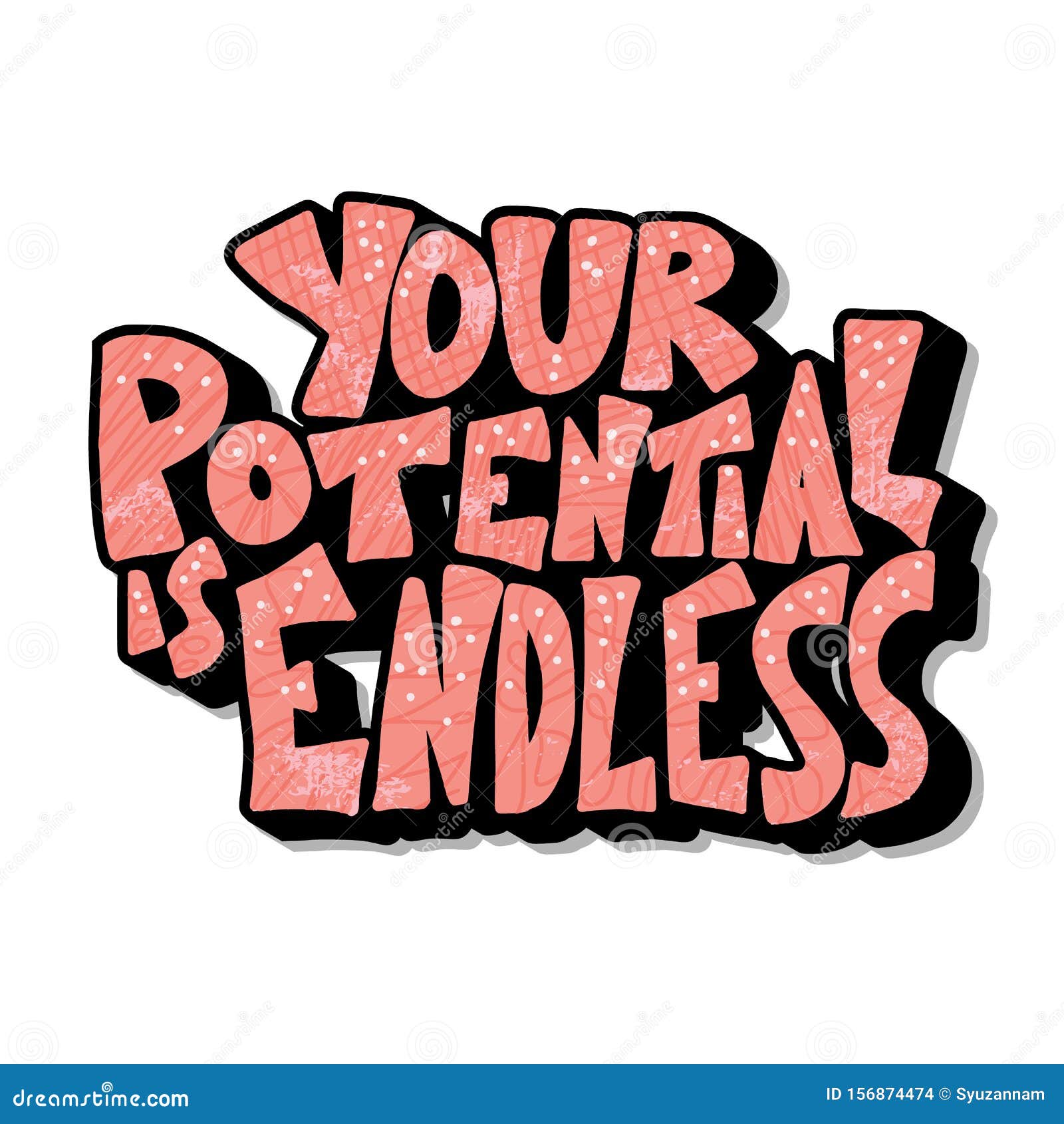 Your Potential Is Endless. Inspiring Creative Motivation Quote Poster ... Your Potential Is Endless. Inspiring Creative Motivation Quote Poster ...
