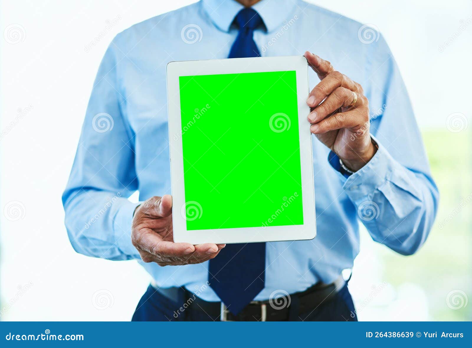 Your Results are Here. an Unrecognizable Mature Man Holding Up a ...