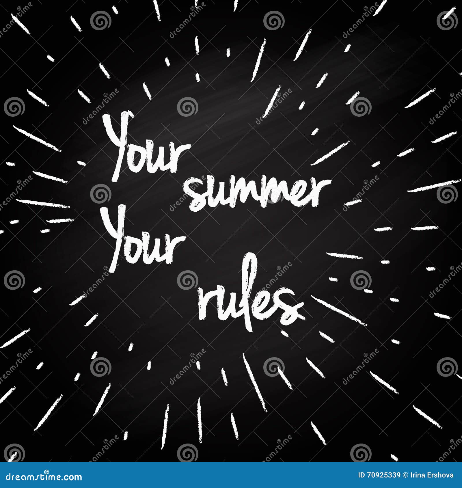Your Rules -typographic Design Stock Vector - Illustration of design ...