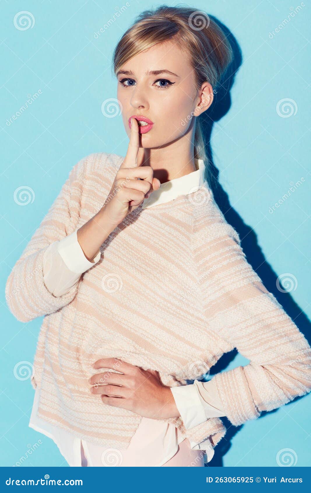 Your Secrets Safe With Me Stock Image Image Of Looking Women