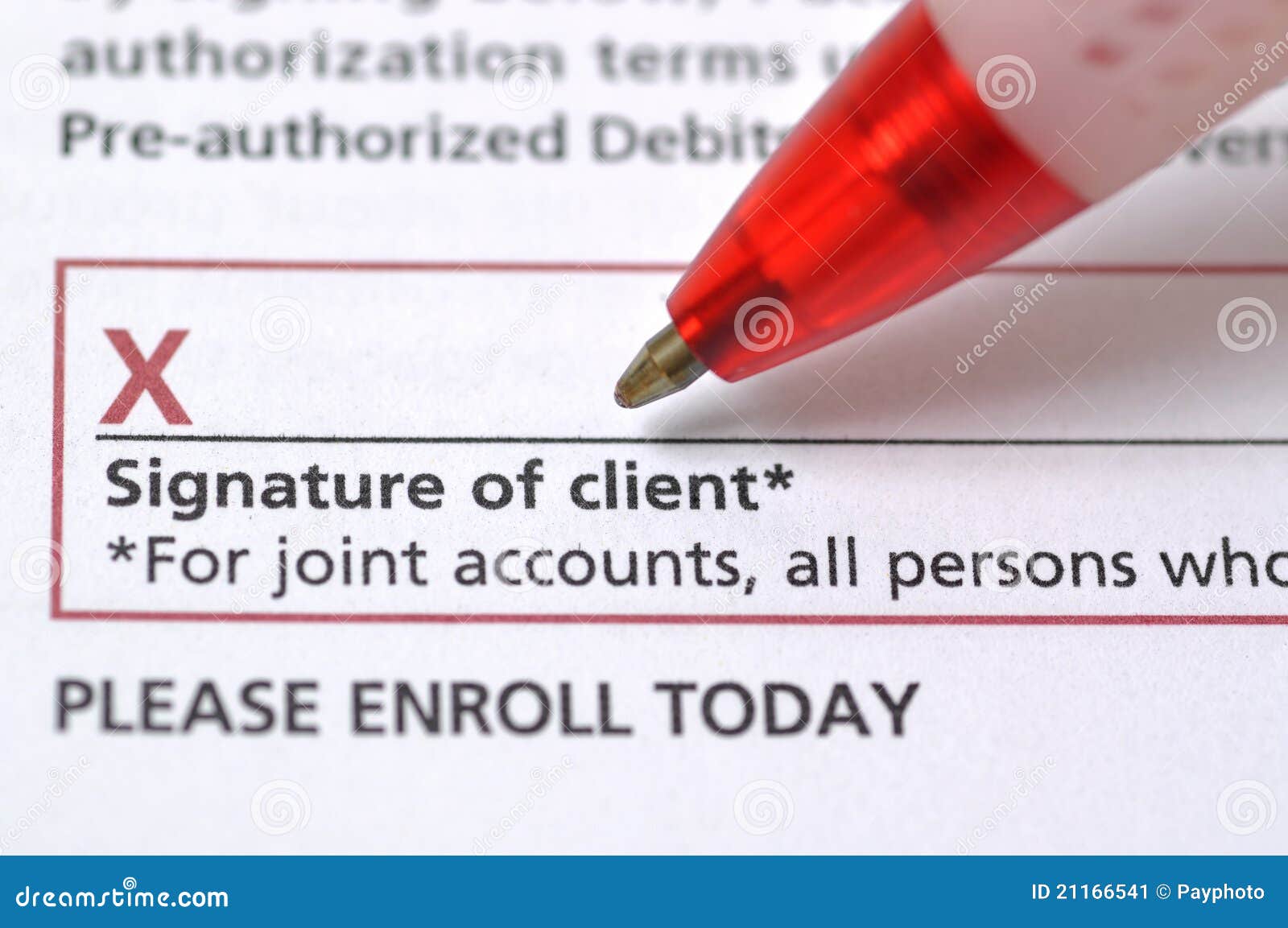 Your signature here stock image. Image of office, closeup - 21166541