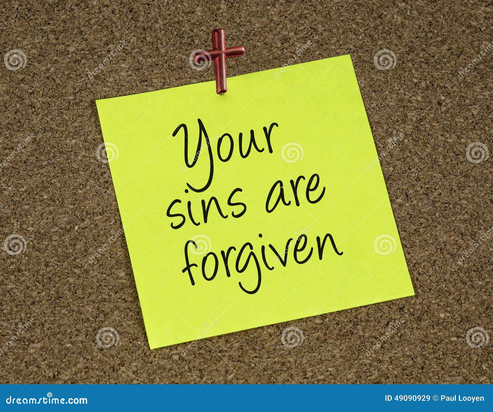 Your Sins Are Forgiven Stock Photo - Image: 49090929