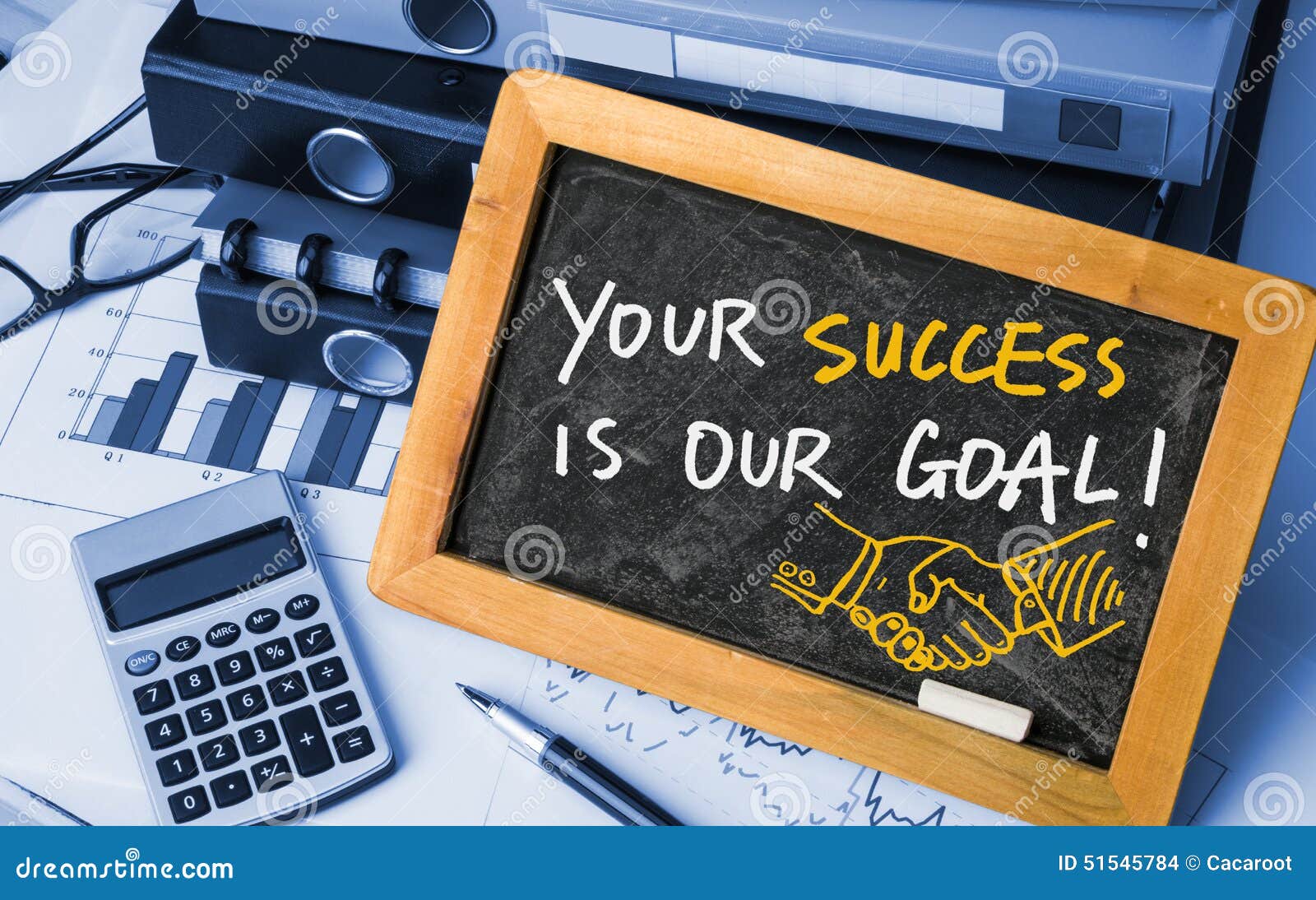 Your success is our goal stock photo. Image of goal, solving - 51545784