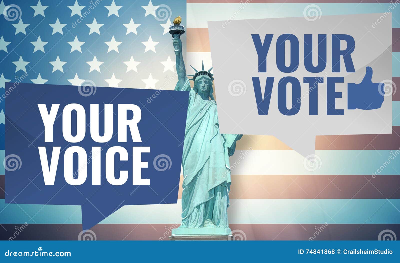 Your Vote Counts, Midterm Election, Text On Wooden Background Stock ...
