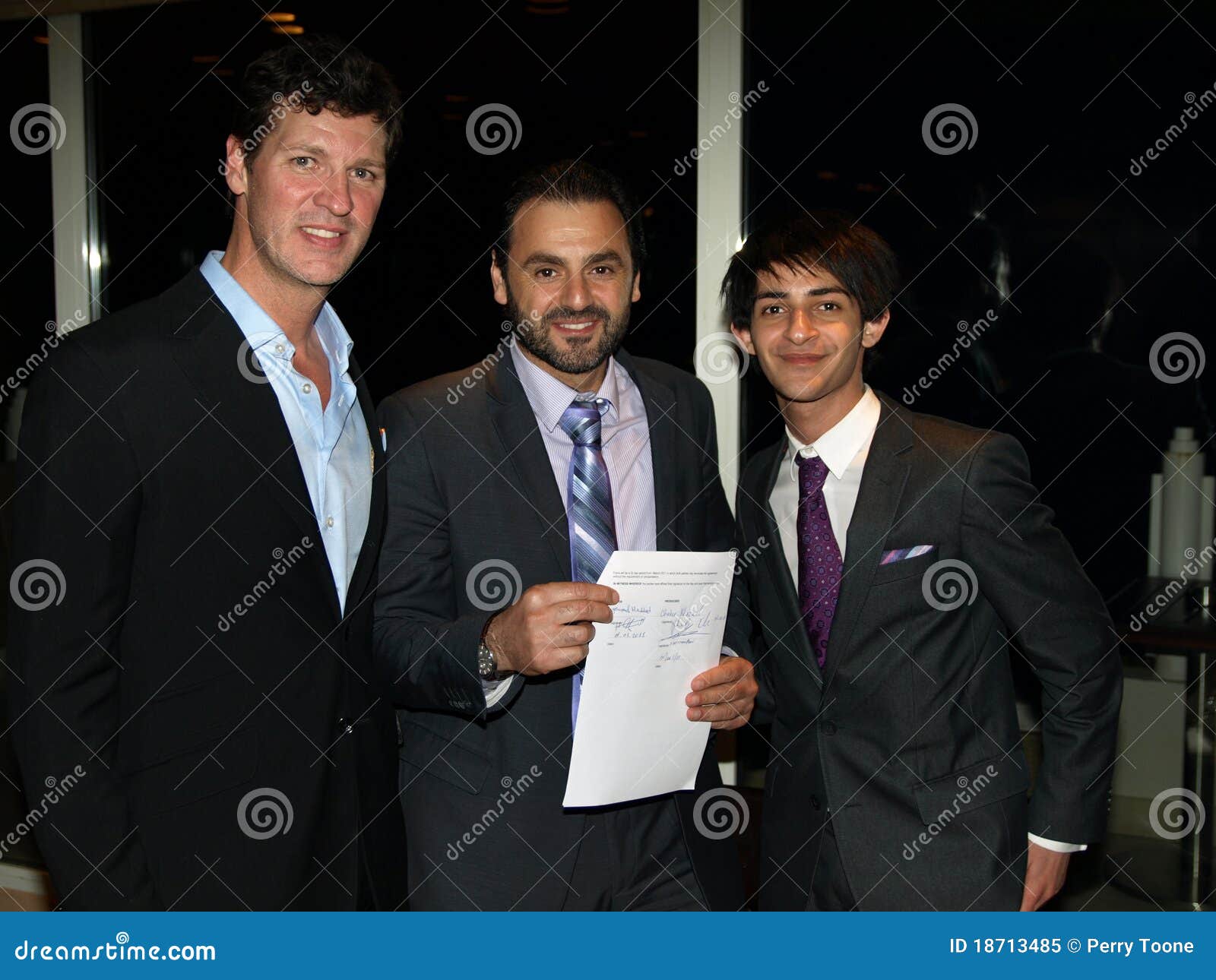 Youssef Haddad Contract Signing Editorial Image - Image of signs ...