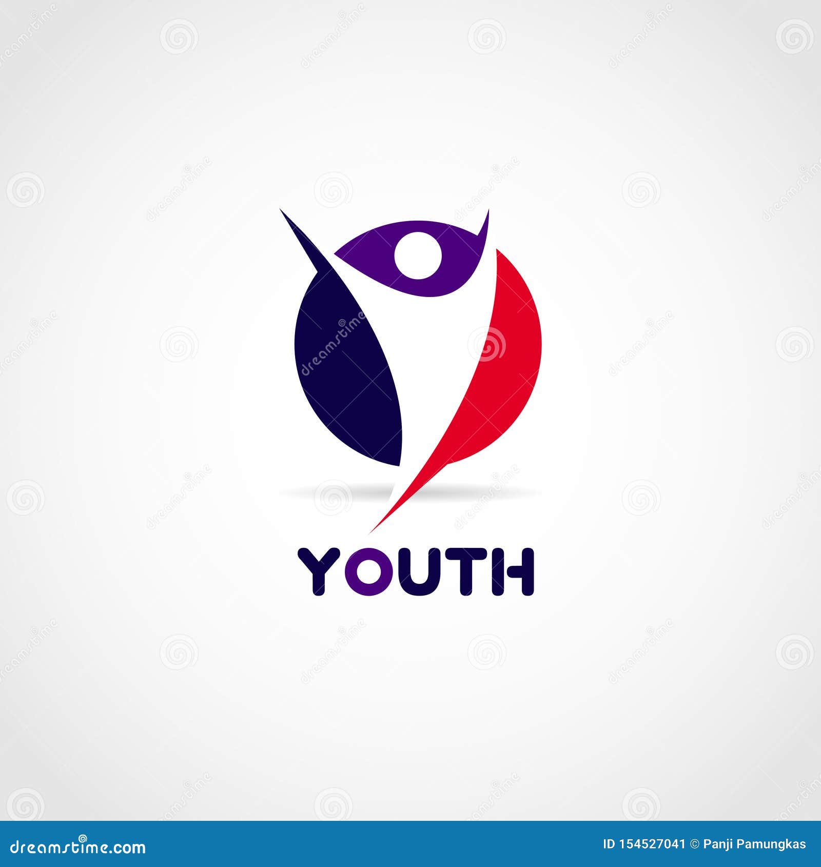 Youth Logo Design Symbol Icon Stock Illustration - Illustration of team ...
