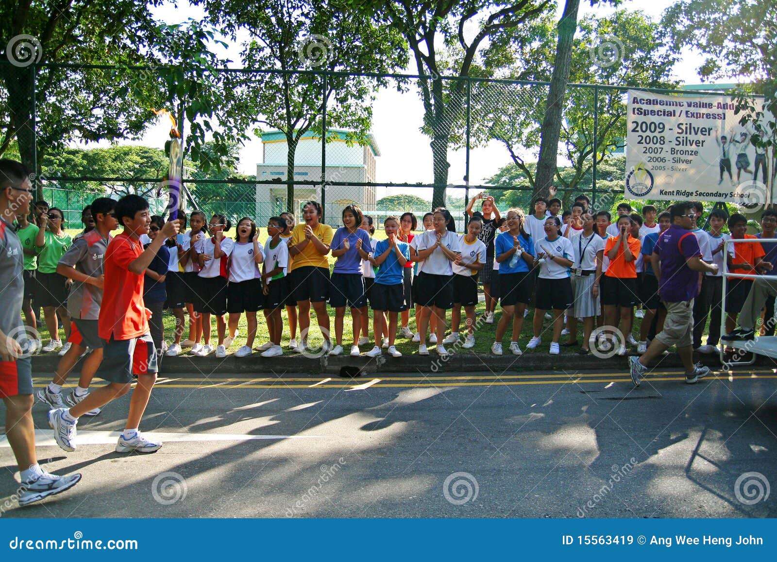 Youth Olympic Games 2010 Torch Relay Editorial Stock Image - Image of ...