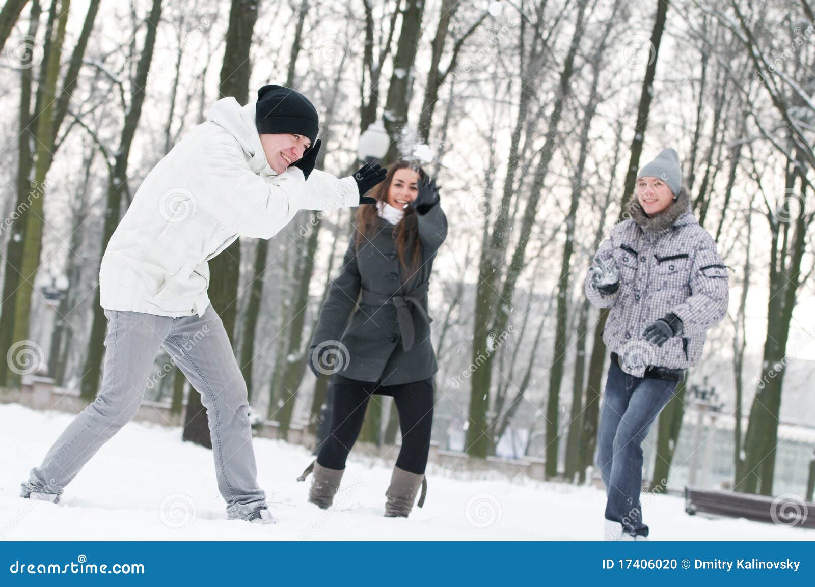 Youth Playing Winter Game Snowball Stock Photo - Image of positivity ...