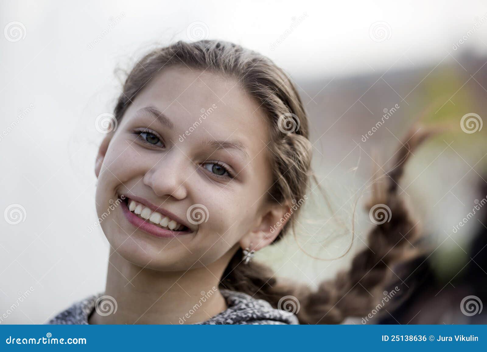 Youth smile stock photo. Image of brunette, opened, mouth - 25138636
