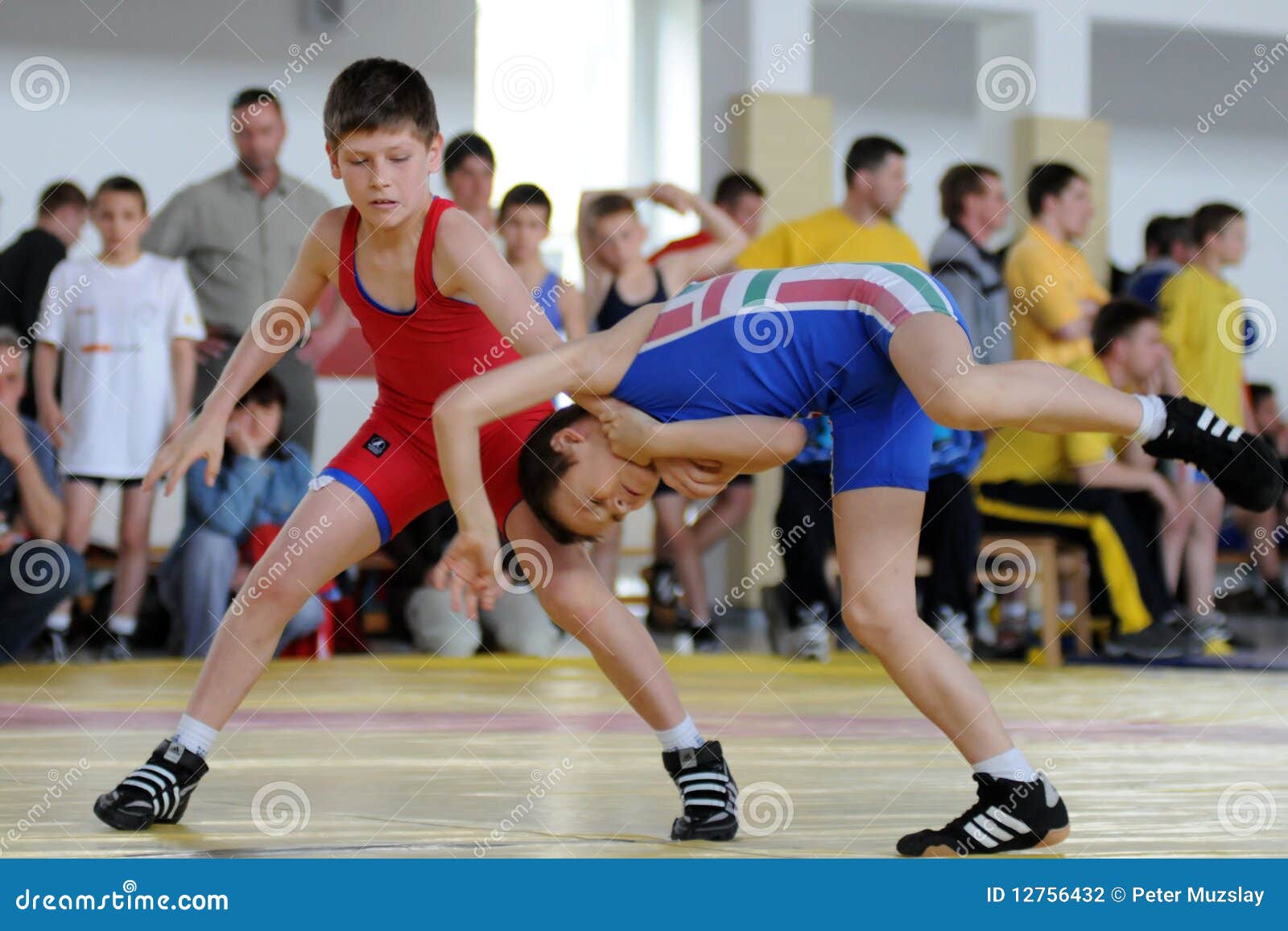 Youth wrestling action editorial photography. Image of hungary - 12756432