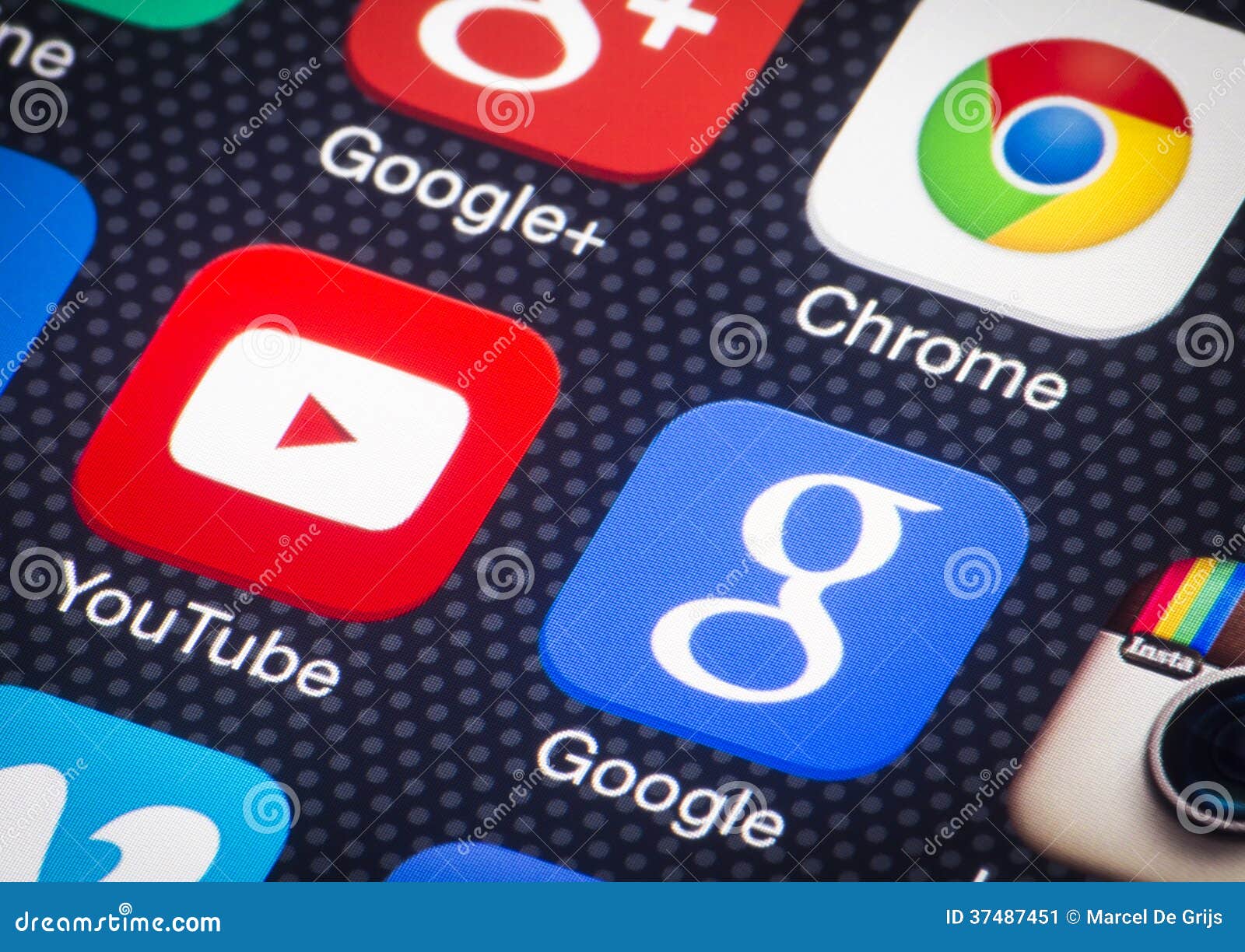 Youtube Google Pictogrammen Redactionele Foto - Image of internationaal ...