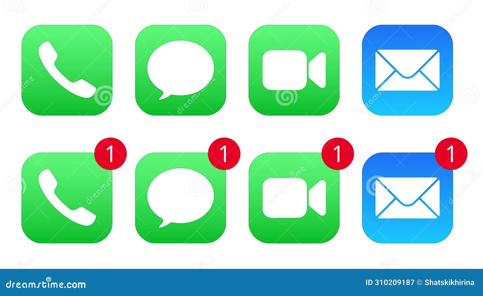 Facetime App Icon Spotlighted On Black Background Editorial Image ...