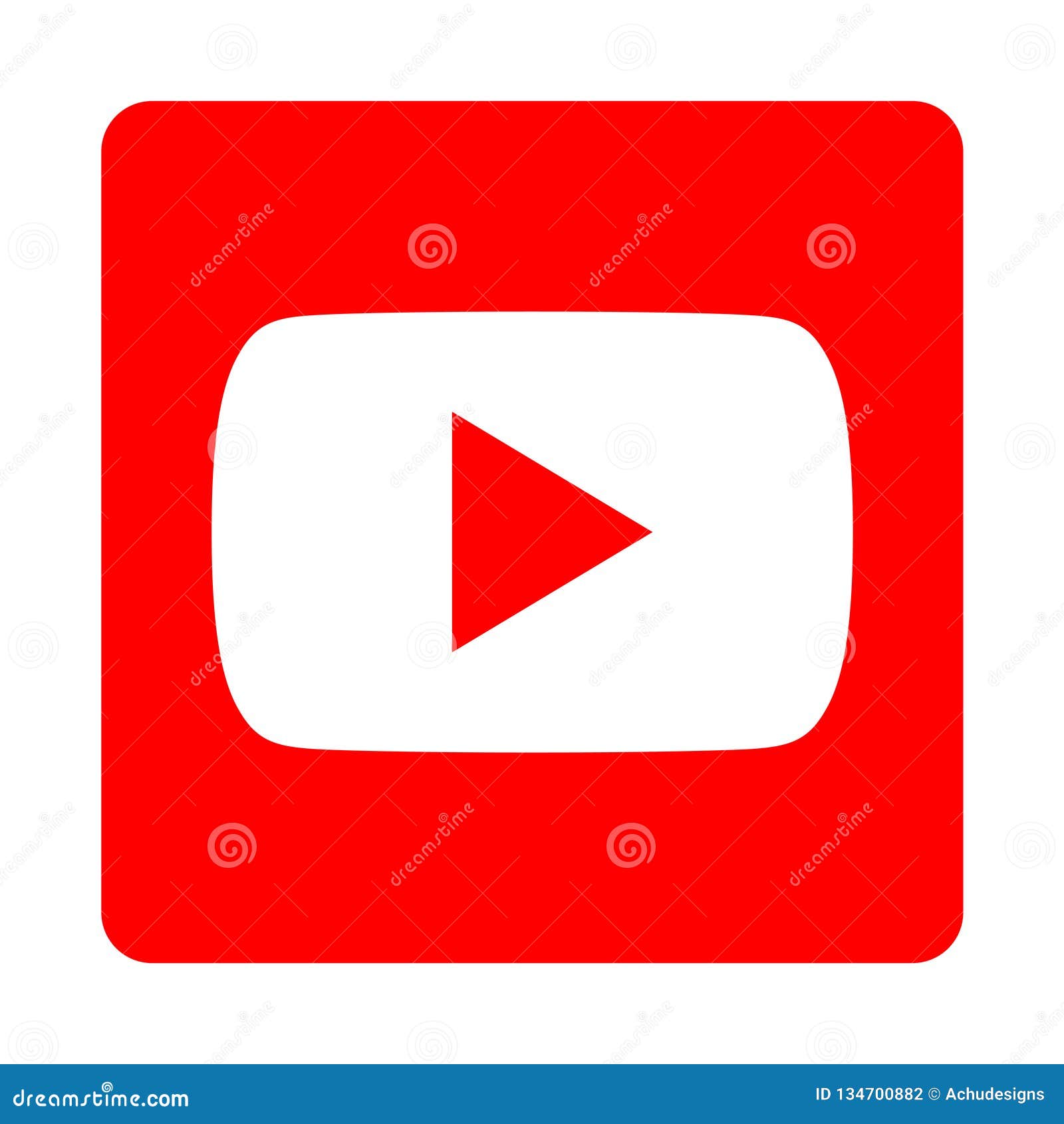 Youtube icon editorial photography. Illustration of analogue - 134700882