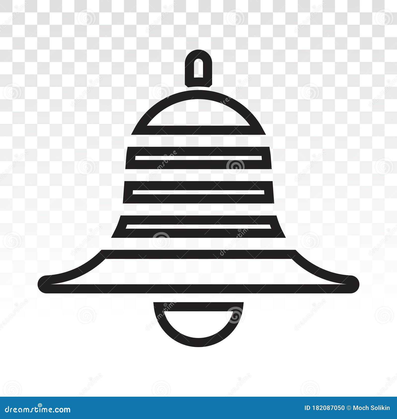 Youtube Message Notification Bell Flat Icon for Apps or Websites Stock ...